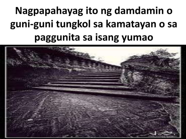 Filipino 9 Elemento ng Elehiya | PPTX
