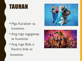ELEMENTO NG AKDANG PAMPANITIKAN NA MAIKLING KUWENTO | PPTX
