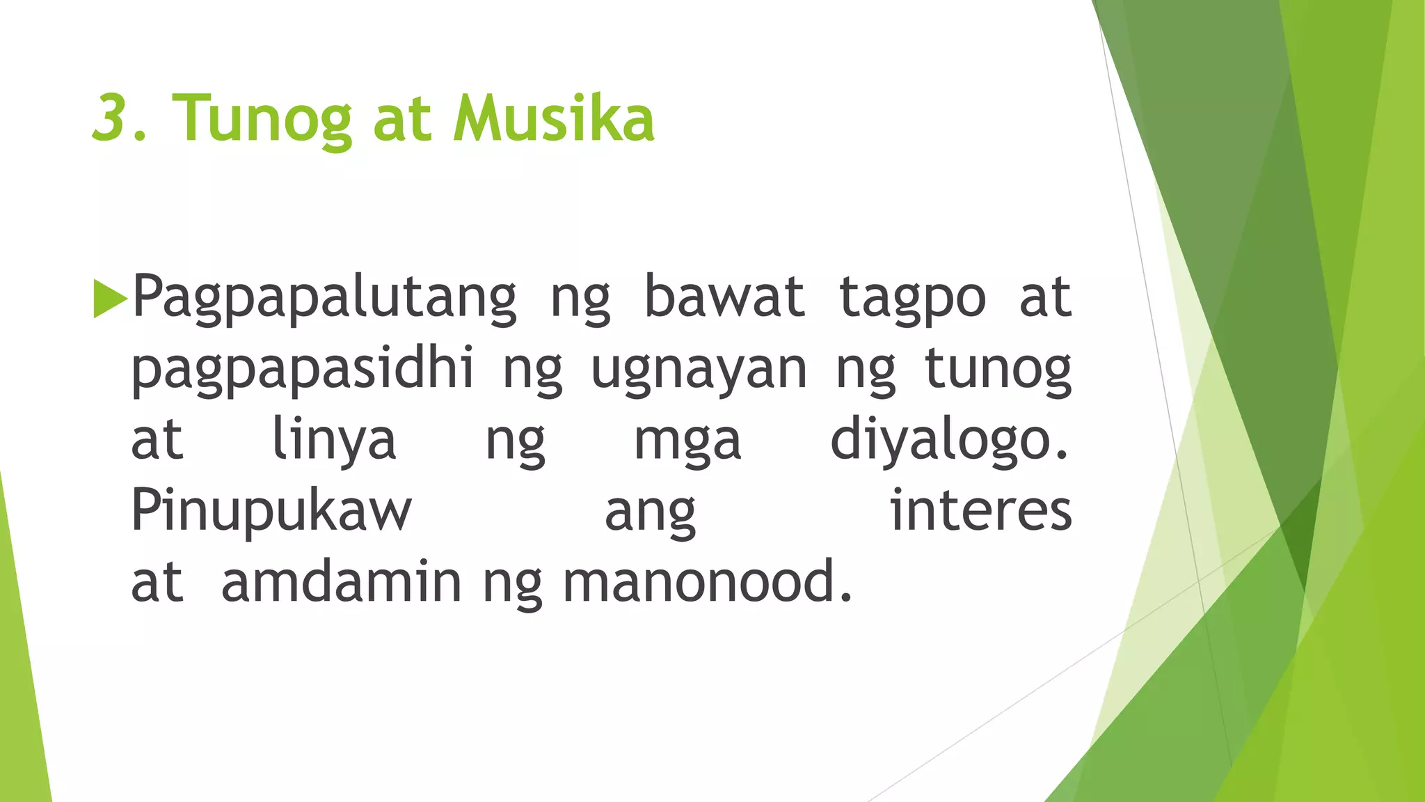 Elemento ng pelikula | PPTX