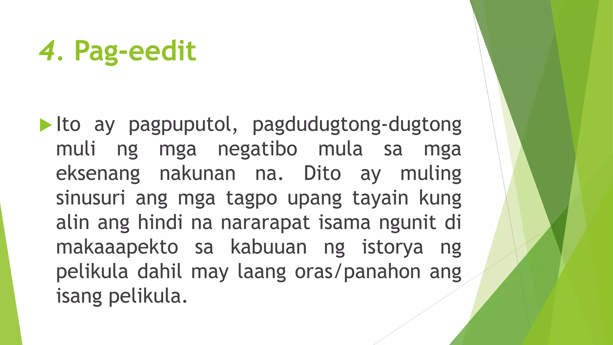 Elemento ng pelikula | PPTX