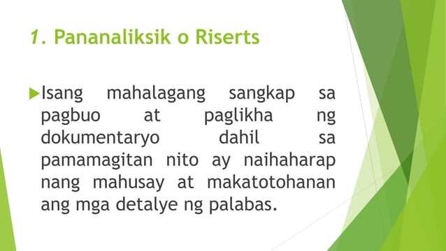 Elemento ng pelikula | PPTX