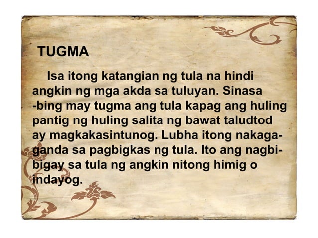 Elemento ng tula | PPT