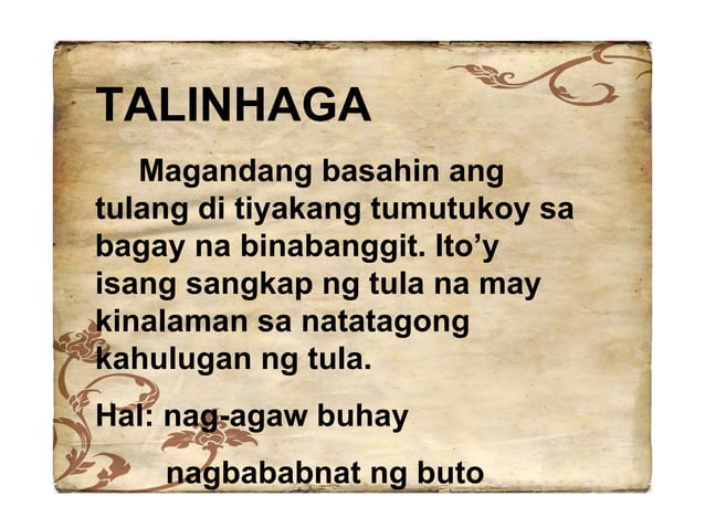 Elemento ng tula | PPT