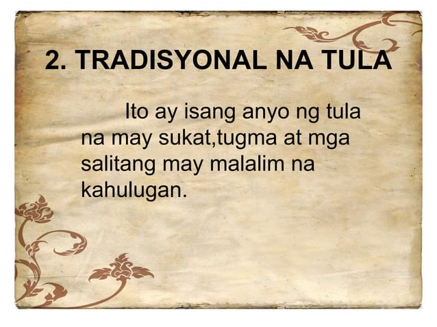 Elemento ng tula | PPT