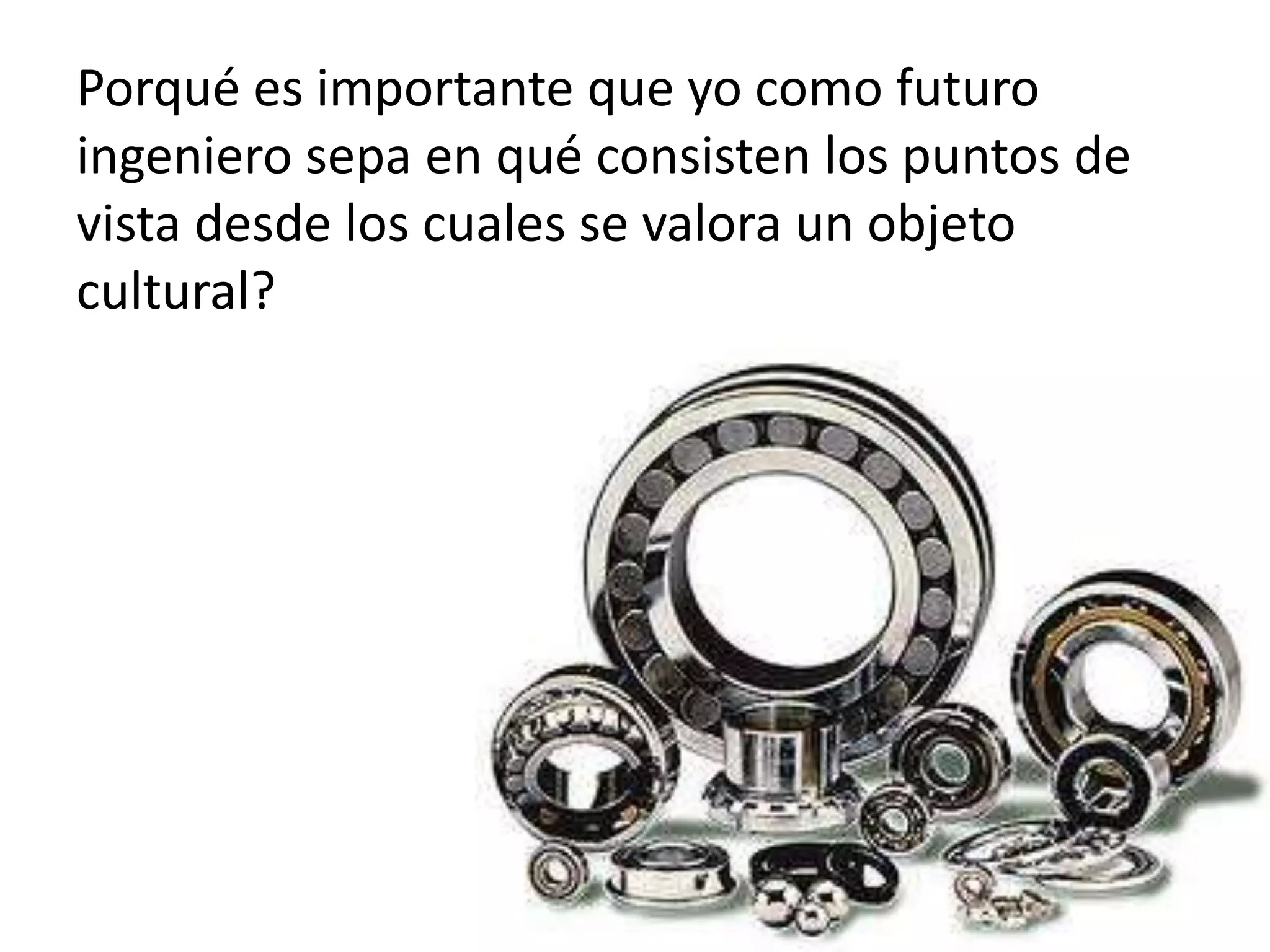 Elementos de estudio de un objeto cultural | PPT