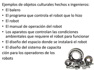 Elementos de estudio de un objeto cultural | PPTX