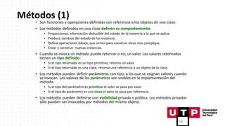 Elementos avanzados de poo | PDF