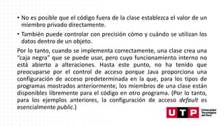 Elementos avanzados de poo | PDF
