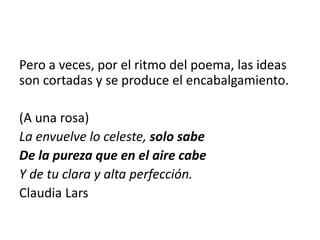 Elementos básicos de la poesía | PPTX
