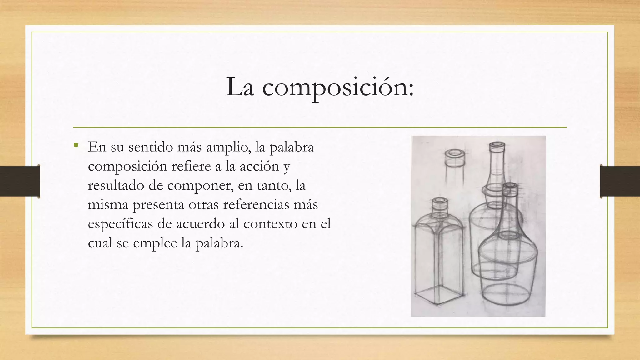 Elementos básicos del dibujo | PPTX