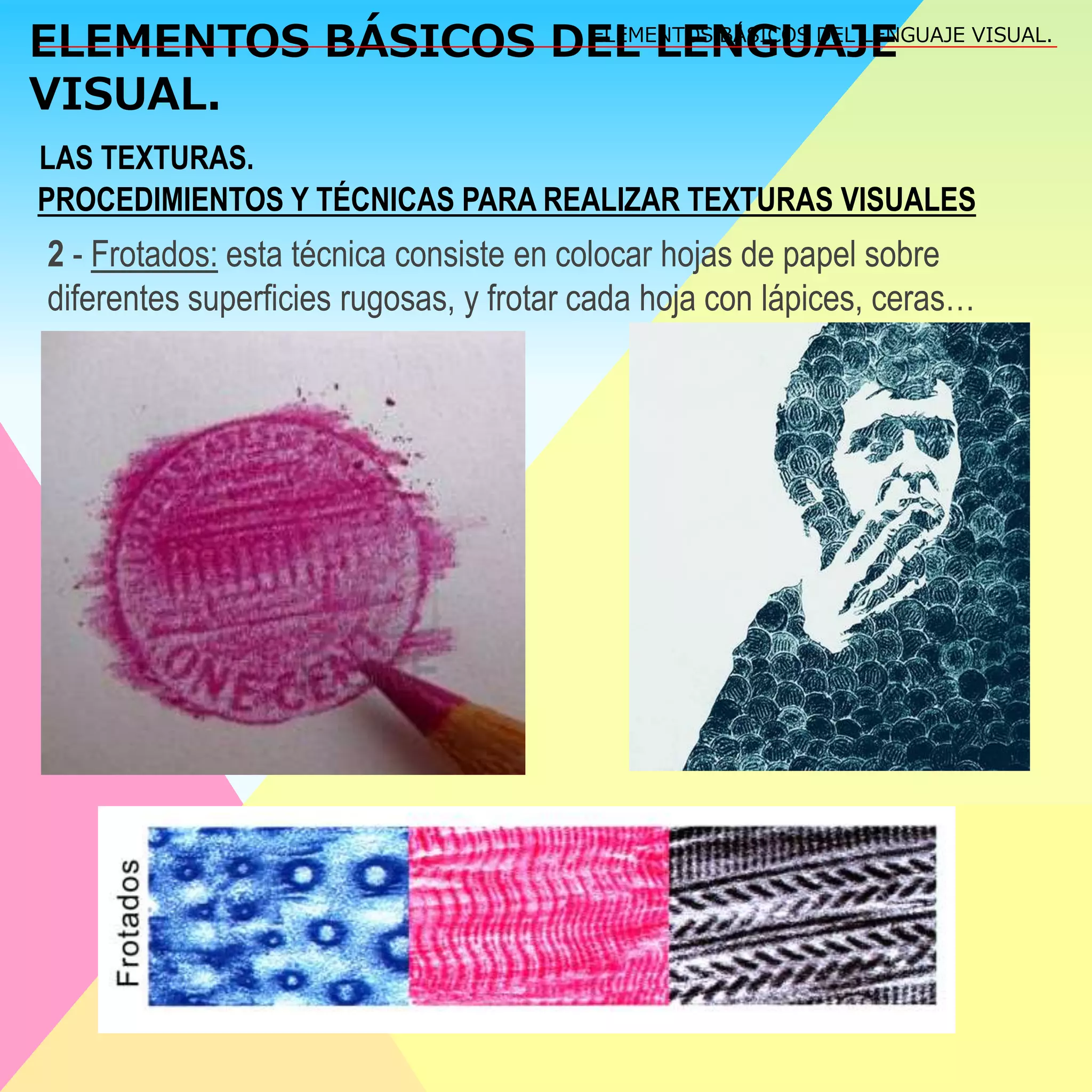 Elementos básicos del lenguaje visual EPVA | PPTX