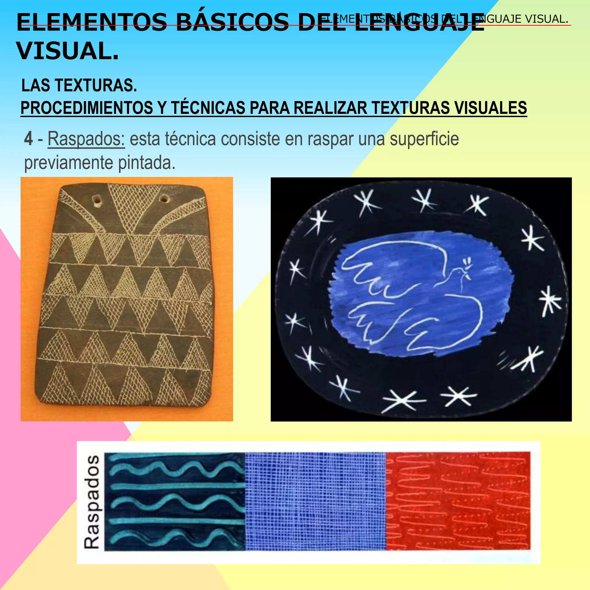 Elementos básicos del lenguaje visual EPVA | PPTX