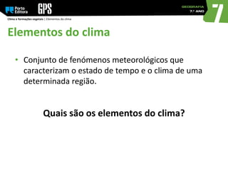 Elementos clima | PPTX