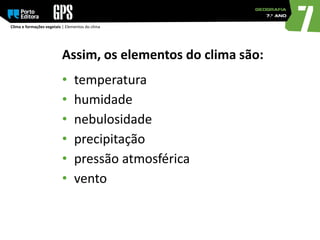 Elementos clima | PPTX