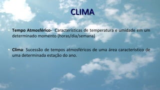 Elementos climáticos | PPS