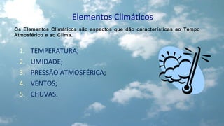 Elementos climáticos | PPS