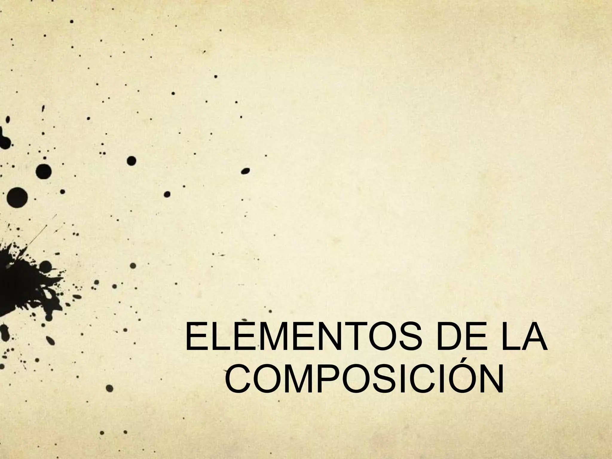 Elementos compositivos 8º | PPT
