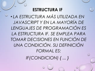 Elementos de JavaScript | PPT