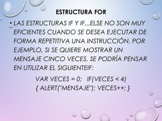 Elementos de JavaScript | PPT | Descarga Gratuita