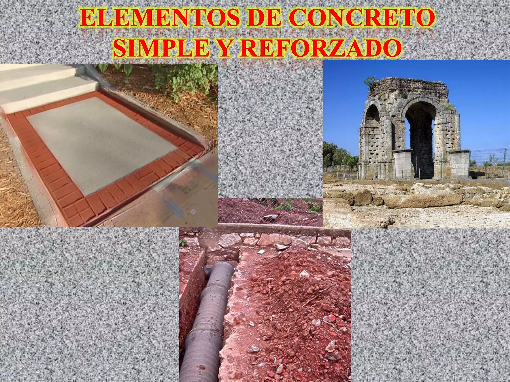 Elementos de concreto simple y reforzado | PPT