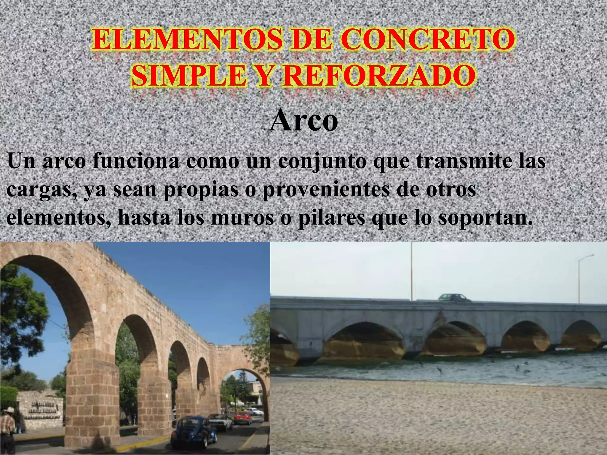 Elementos de concreto simple y reforzado | PPT