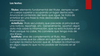 Elementos de diagramacion blog blogspot blogger | PPTX