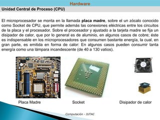 Elementos de hardware y software | PPT