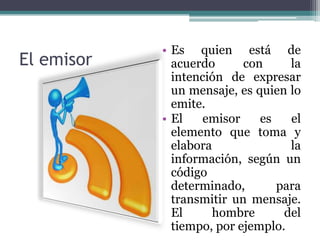 Elementos de la comunicación | PPTX