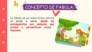 ELEMENTOS DE LA FÁBULA TEXTOS NARRATIVOS.pptx