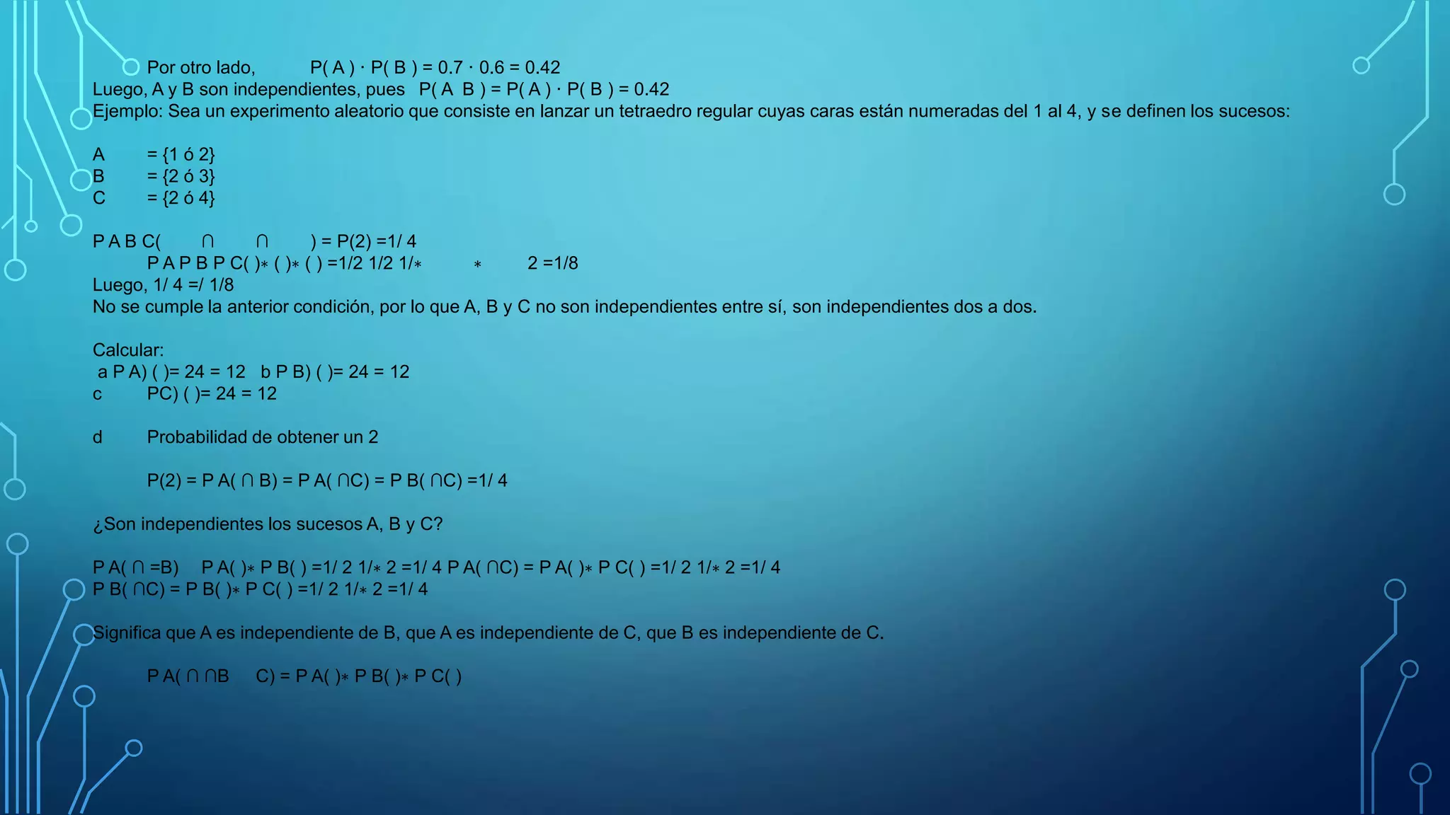 Elementos de la probabilidad 1 | PPT