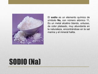 Elementos de la tabla periodica | PPTX
