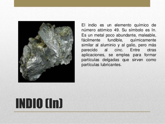 Elementos de la tabla periodica