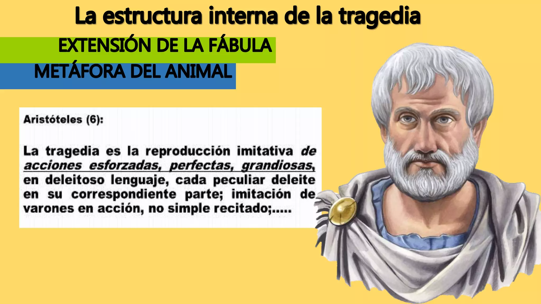 Elementos de la tragedia | PPT