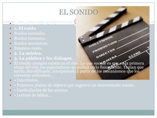 Elementos del cine | PPTX