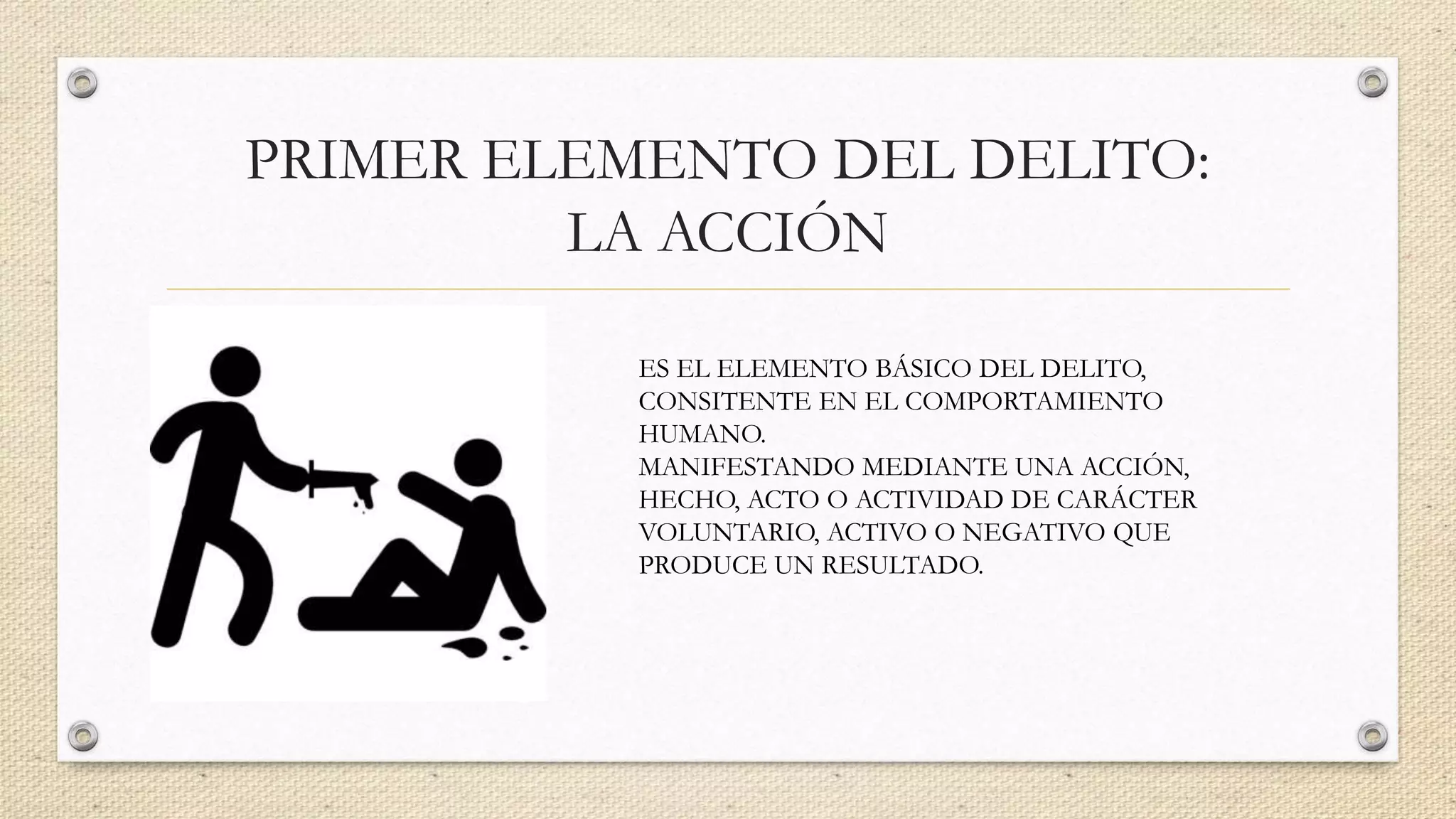 ELEMENTOS DEL DELITO | PPT