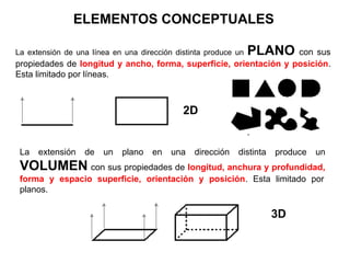 Elementos básicos del diseño gráfico y características | PDF