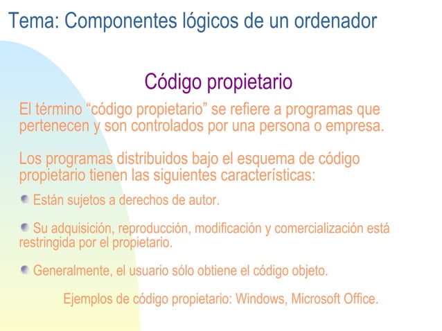 Elementos del sistema informatico | PPT