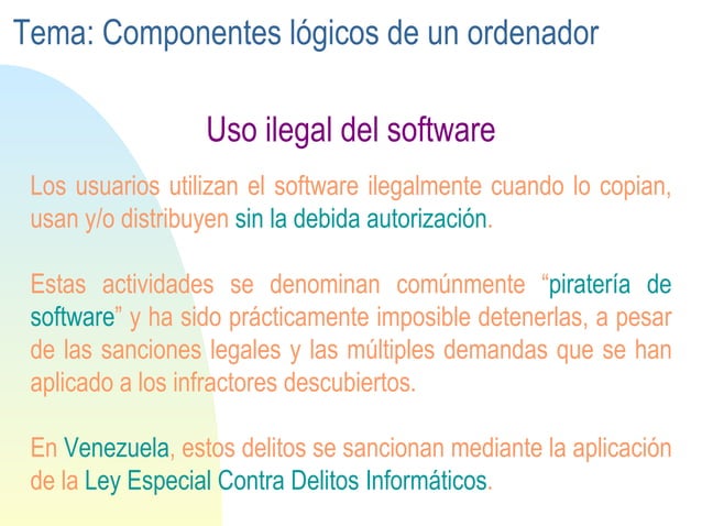Elementos del sistema informatico | PPT