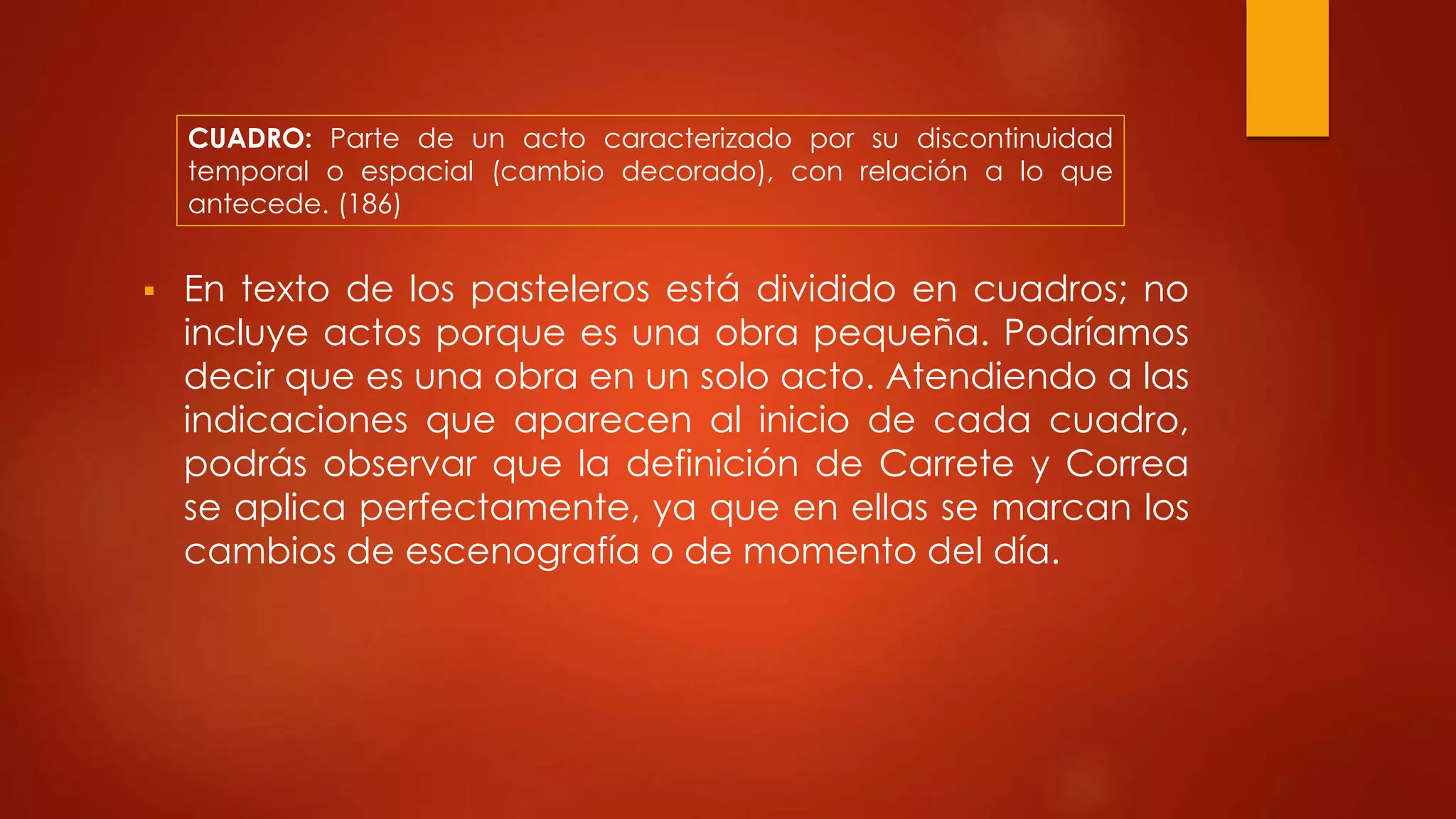 Elementos del texto dramático | PPTX
