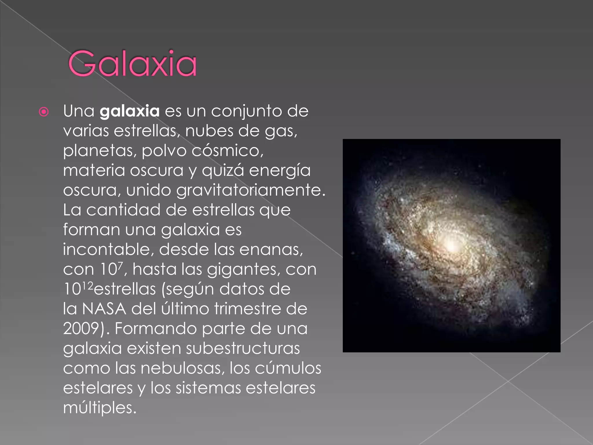 Elementos del universo | PPT