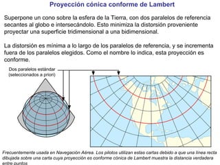 Elementos de proyecciones cartograficas | PDF