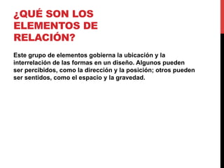 Elementos de relación | PDF