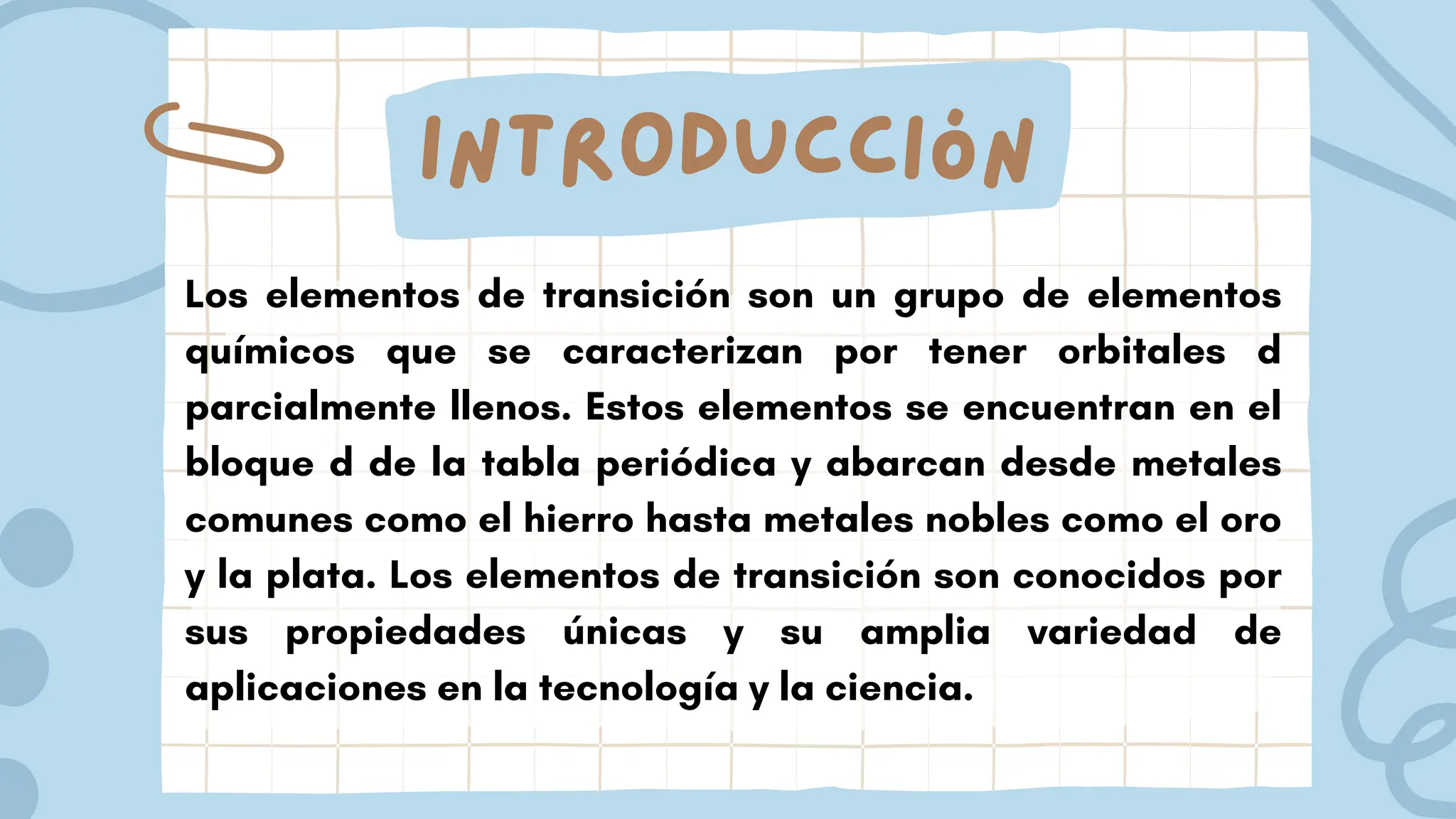 ELEMENTOS DE TRANSICION , FAMILIA Y GRUPOS | PPT