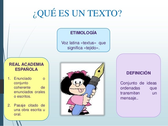 Elementos de un texto