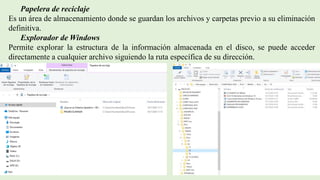 Elementos de windows | PPTX