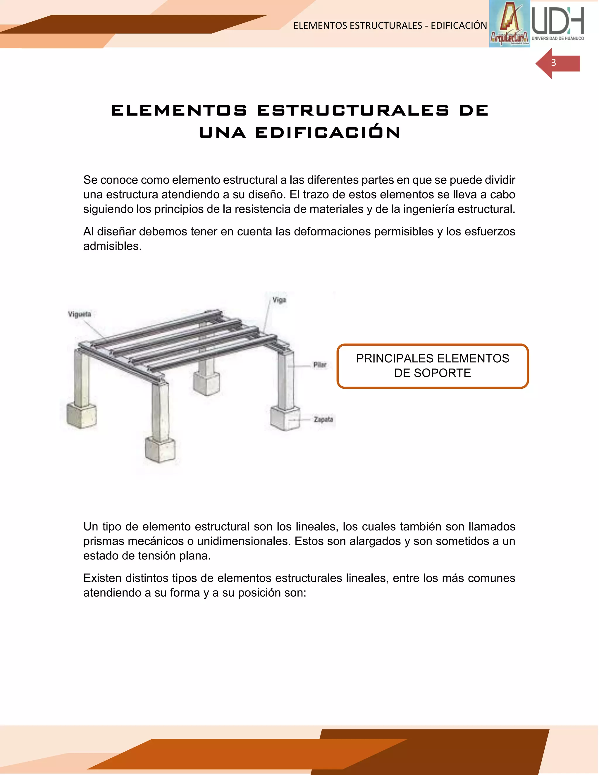 Elementos estructurales | PDF
