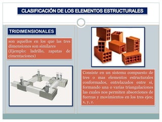 Elementos estructurales | PPTX