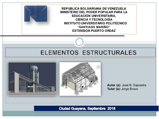 Elementos estructurales