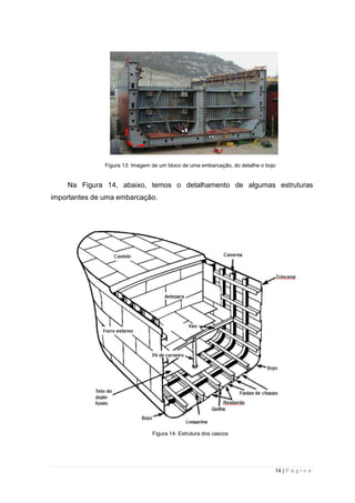 Elementos estruturais de navios (arranjo e nomeclatura) construcao ...