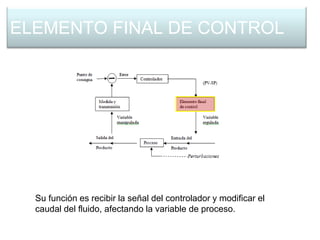 Elementos finales de control | PDF